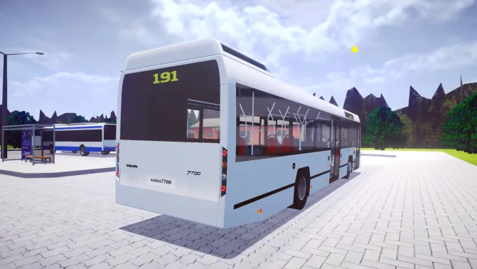 Volvo 7700 Facelift Hybrid – Polish I-SAM Eco Bus Mod - Mod Details ...