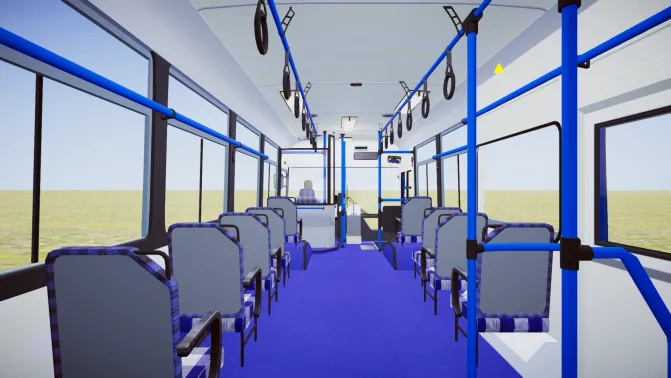Hyundai Super Aerocity - Detail Mod - Proton Bus Mods